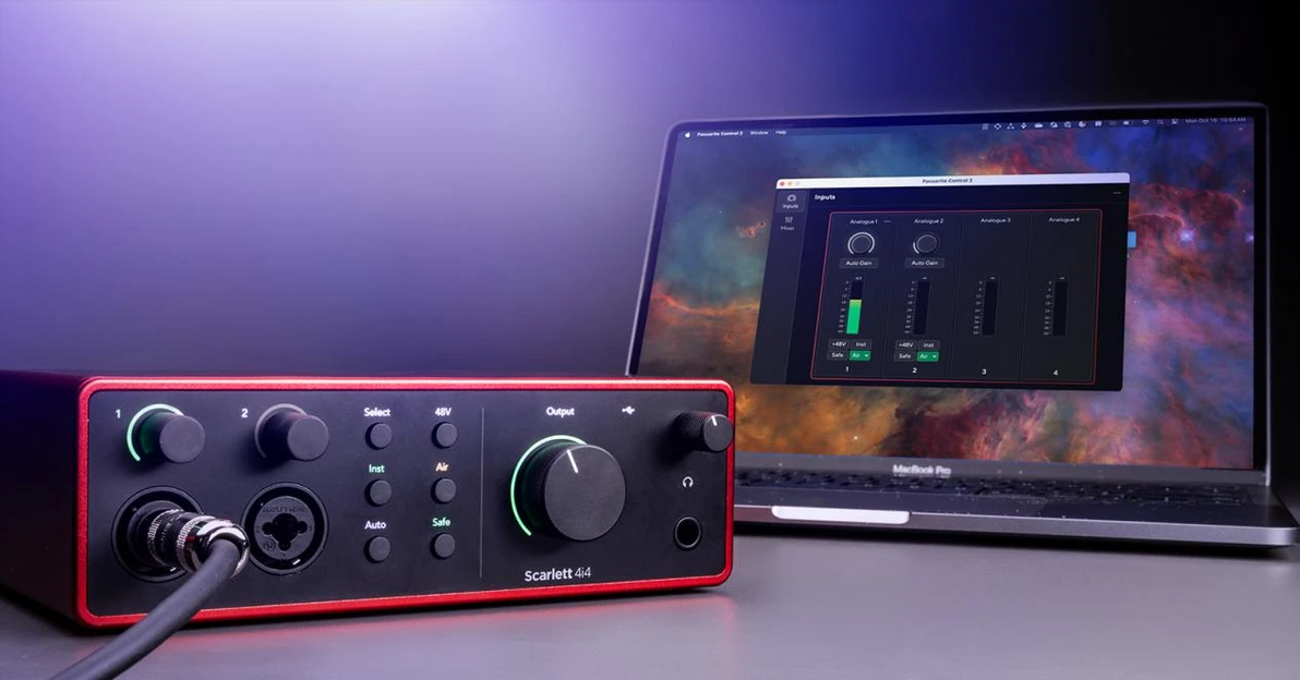 如何使用Focusrite Control 2软件 - 哔哩哔哩