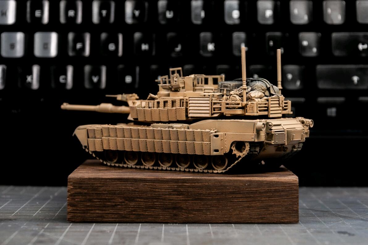 沙场旧主——MENG 1/72 M1A2 SEP TUSK II制作手记 - 哔哩哔哩