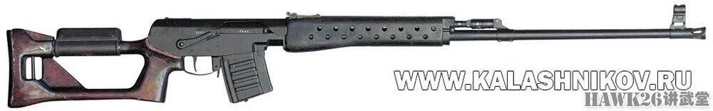 图说：苏联SVK狙击步枪和6×49mm弹药 枪口初速高达1150米/秒 - 哔哩哔哩