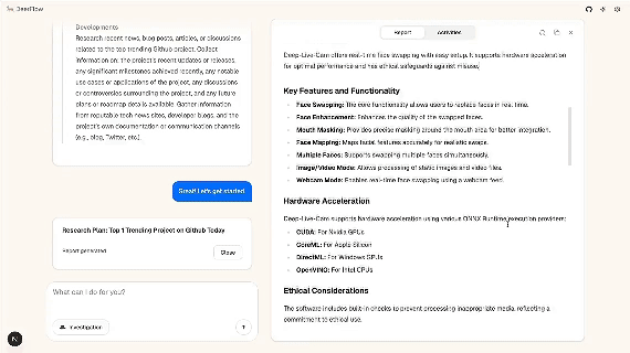 字节跳动开源Deep Research项目DeerFlow，让AI重塑分析研究报告全流程！ - 哔哩哔哩