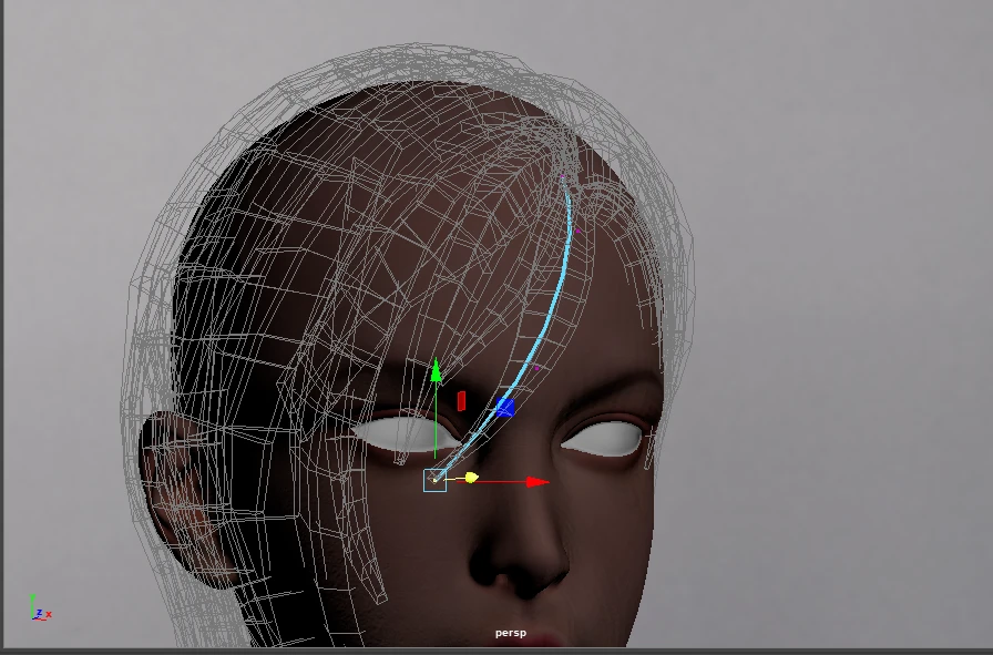 11.使用Xgen制作头发(和睫毛) |第四章 - 哔哩哔哩