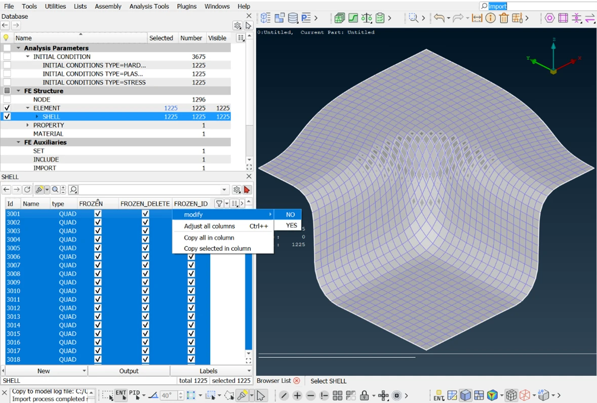 在ANSA中快速进行Abaqus显、隐式计算联合分析设置 - 哔哩哔哩