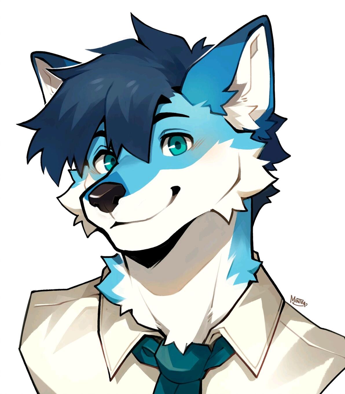 Furry图片转载 Twitter作者::Mintea.6 - 哔哩哔哩