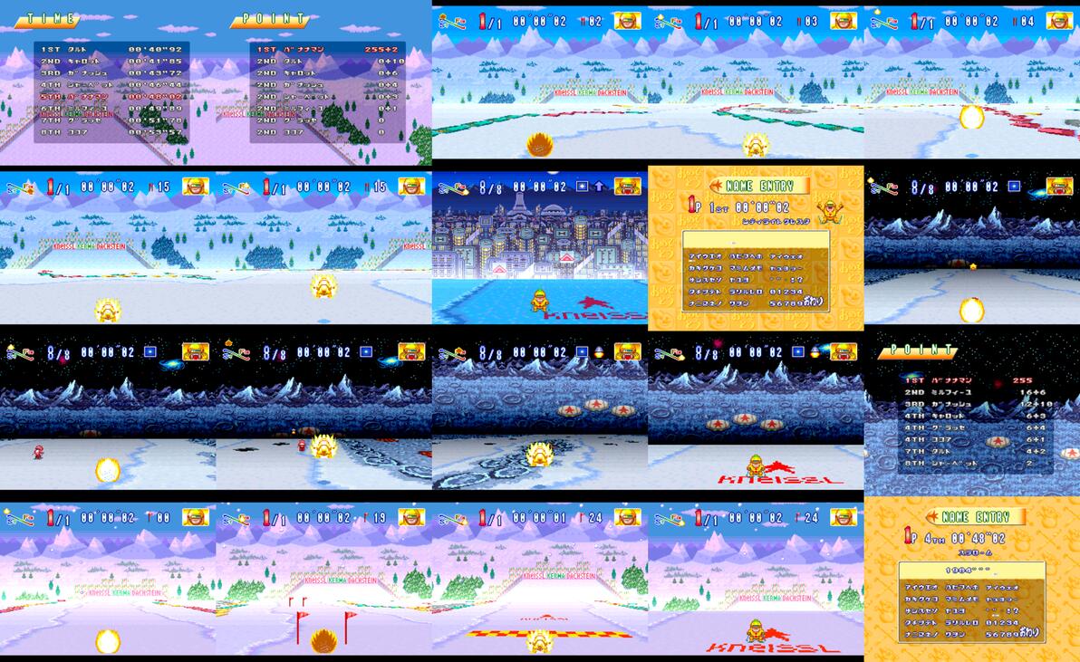 【SFC】 可爱滑雪大赛+金手指通关2025 - 哔哩哔哩