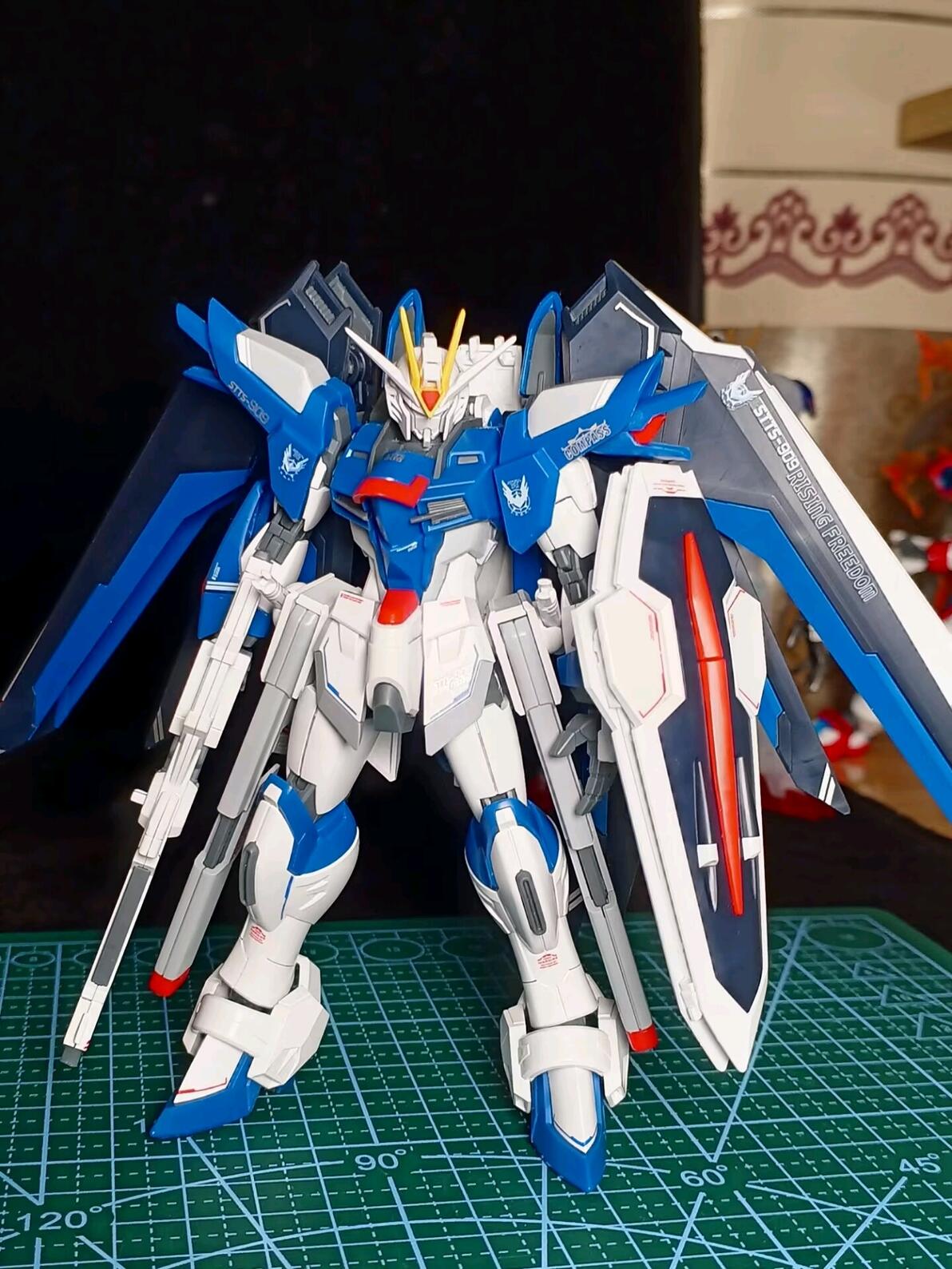 hg飞升自由高达evo水贴分布图 - 哔哩哔哩