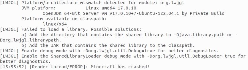 linux我的世界HMCL启动器缺少本地库（lib1wjg1等）错误解决 - 哔哩哔哩