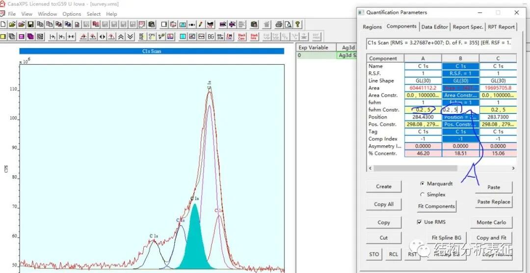 CasaXPS（XPS数据分析）安装教程以及使用教程！免费下载！ - 哔哩哔哩