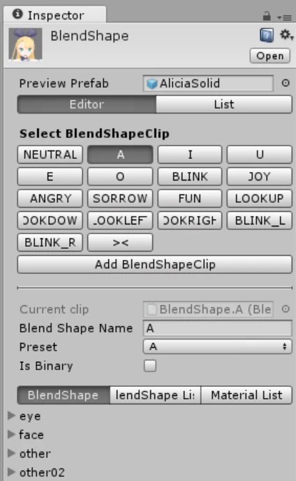 BlendShape 的设置(v0.45) - 哔哩哔哩