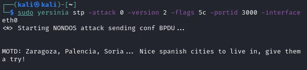 Yersinia：layer 2攻击框架！全参数详细教程！Kali Linux教程！ - 哔哩哔哩