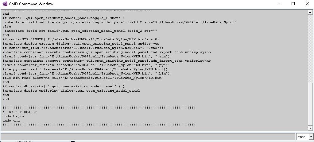 ADAMS宏命令：如何使用(宏命令)CMD便捷建模 - 哔哩哔哩