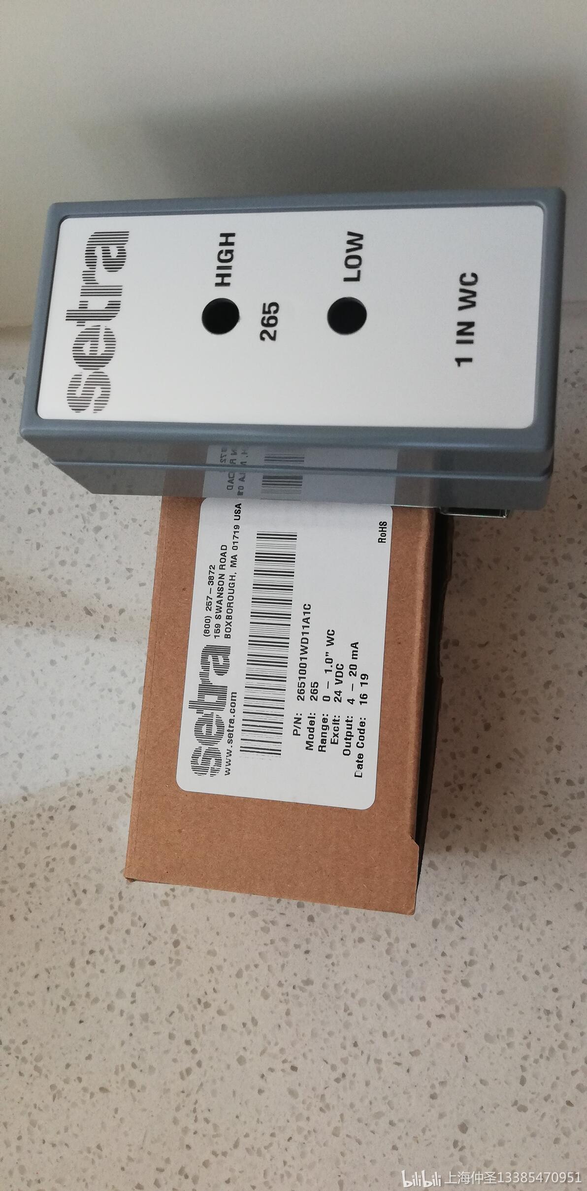美国setra西特265 265 微差压传感器setra西特265微差压变送器 - 哔哩哔哩