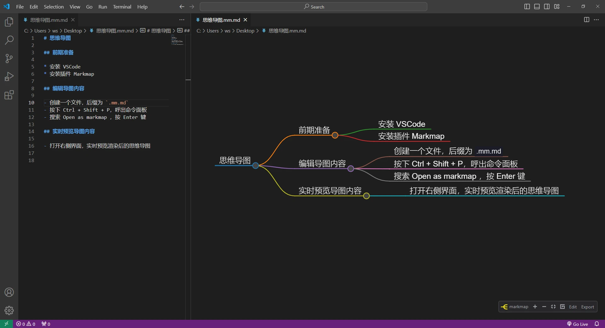 Markdown怎么转为思维导图？用这2个转换工具轻松搞定！ - 哔哩哔哩