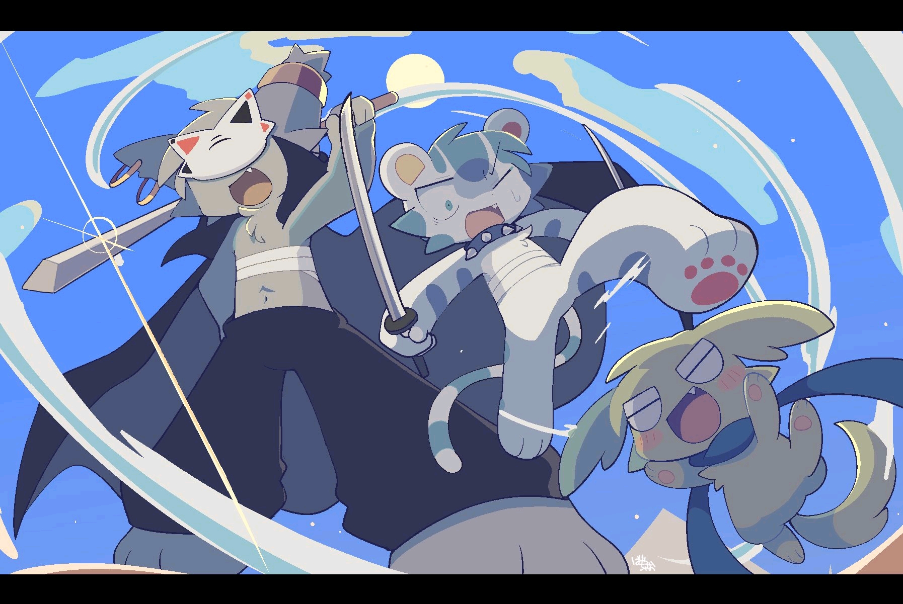 BAYACHAO/魔法宝贝 推特插图系列：2024年1～3月发放 - 哔哩哔哩