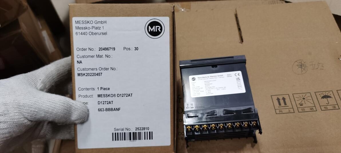 MESSKO数字显示器D1272AT 663-BBBANF 现货在控制系统应用 - 哔哩哔哩