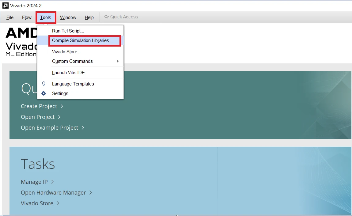 Vivado2024.2+Modelsim仿真环境搭建大全(保姆式说明) - 哔哩哔哩