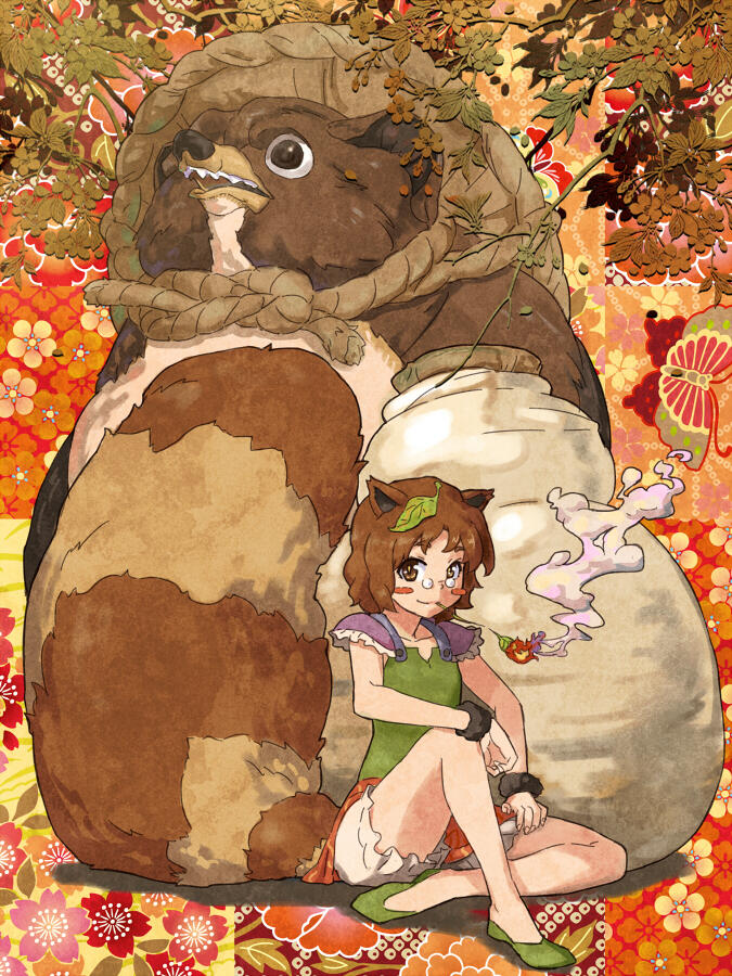 妖怪狸 十变化——二岩 猯藏（追补性原型文本考订与民间信仰化巡礼指南） - 哔哩哔哩