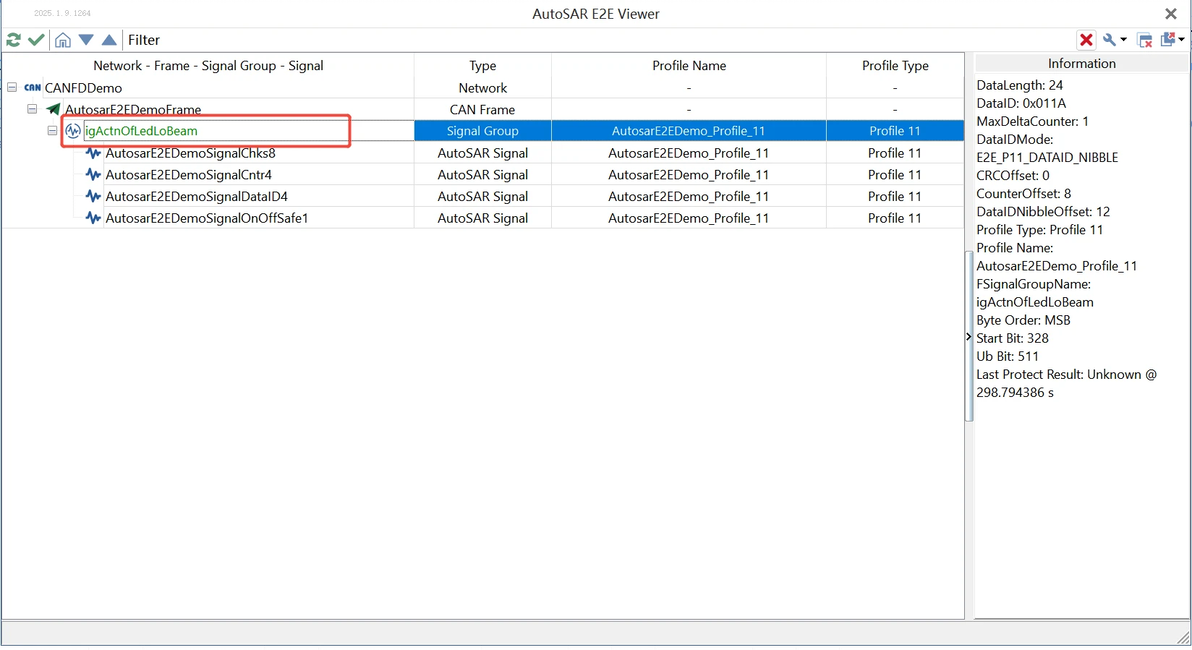干货分享 | TSMaster AUTOSAR E2E使用说明 - 哔哩哔哩