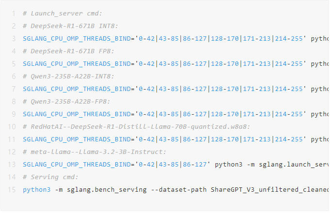 在 SGLang 上使用英特尔® 至强® 6 CPU部署 DeepSeek R1 - 哔哩哔哩