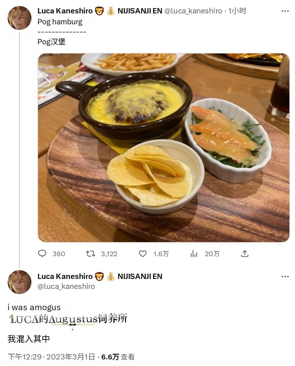 Luca的Augustus饲养所的动态 - 哔哩哔哩