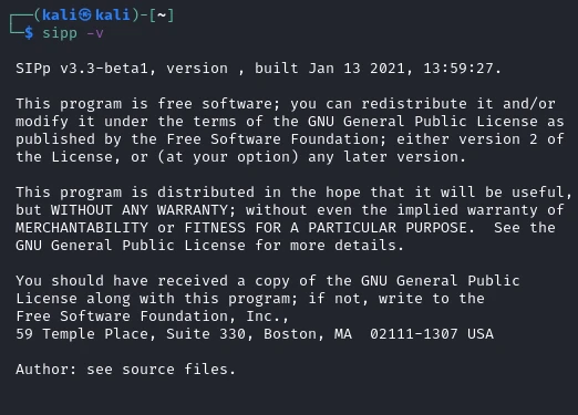 SIPp：SIP 协议性能测试工具！全参数详细教程！Kali Linux教程！ - 哔哩哔哩