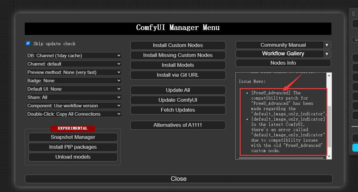comfyui报错：default image_only_indicator - 哔哩哔哩
