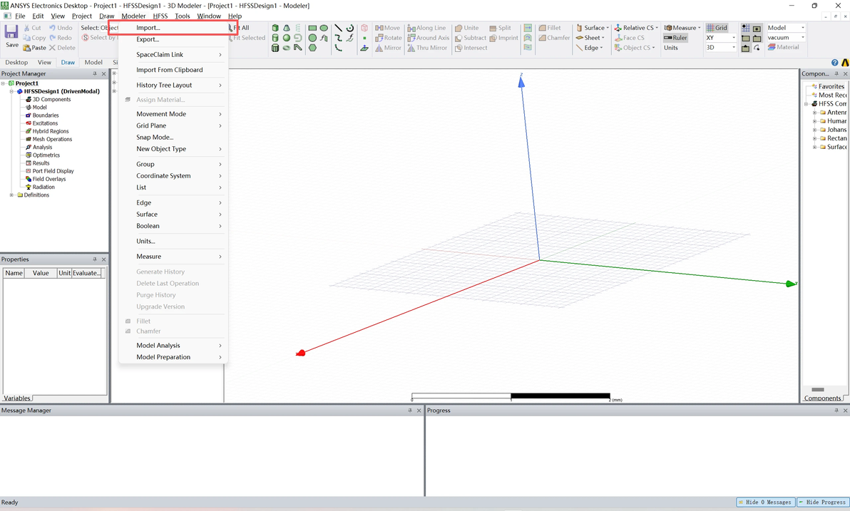 HFSS导入GDSII文件方法 - 哔哩哔哩