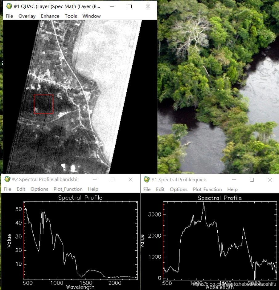 Hyperion高光谱遥感地表参数反演详细流程：ENVI与ERDAS - 哔哩哔哩