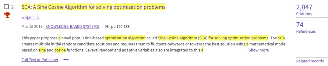 SCA|可作为有效改进策略的算法——正余弦优化算法(Matlab/Python) - 哔哩哔哩