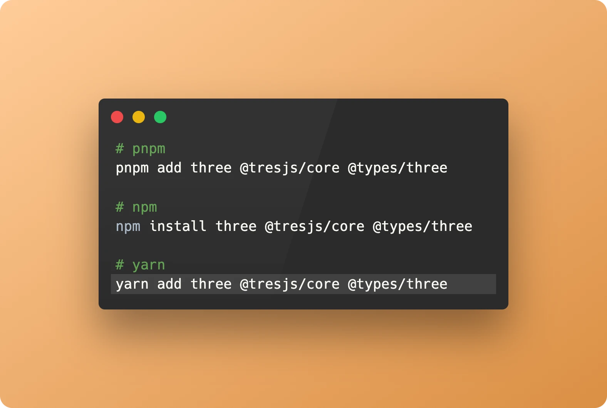 将 Three 带到 Vue 生态系统，TresJs 中文文档上线 - 哔哩哔哩