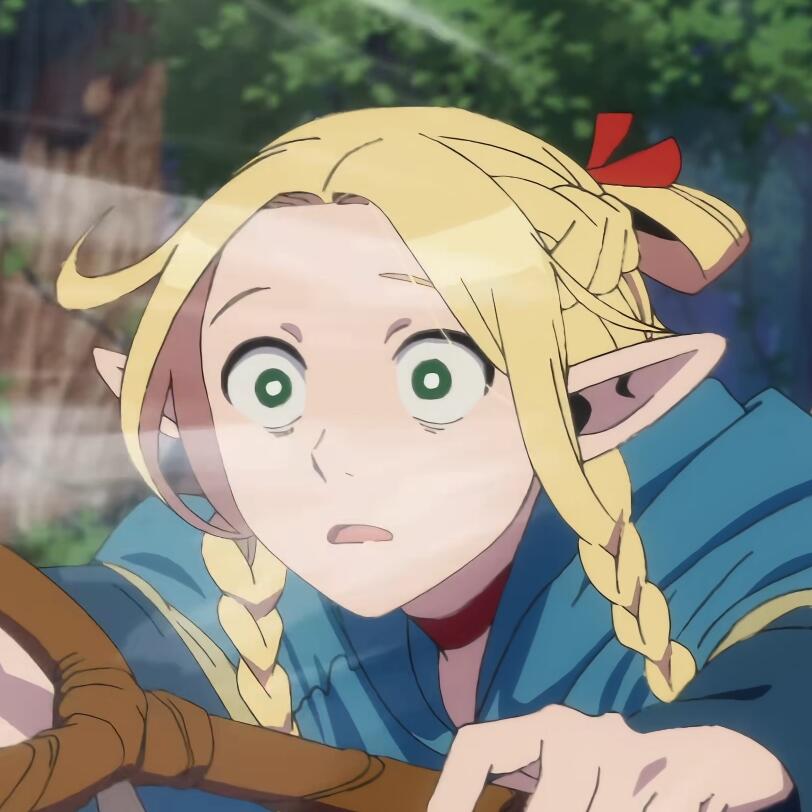 【自截／存档】《迷宫饭》——玛露西尔表情包＆头像（第一集） - 哔哩哔哩