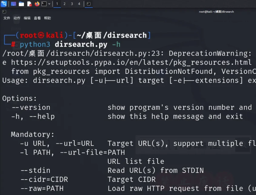 仅需5步，使用Dirsearch扫出网站隐藏目录（By:Kali与编程） - 哔哩哔哩