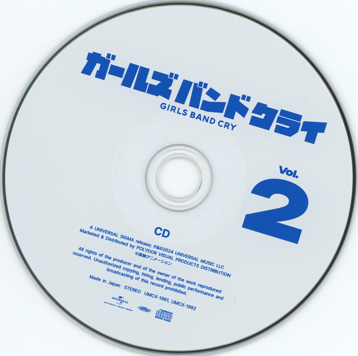 【周边资讯】《GIRLS BAND CRY》第二卷BD图示一览 - 哔哩哔哩