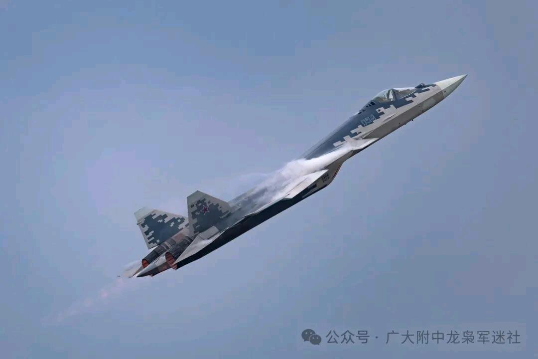 航展美图与单机讲解：SU57 - 哔哩哔哩