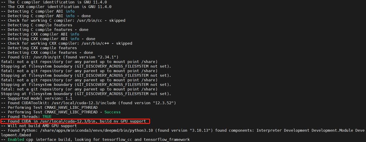 Install LAMMPS’s DeePMD-kit module - 哔哩哔哩
