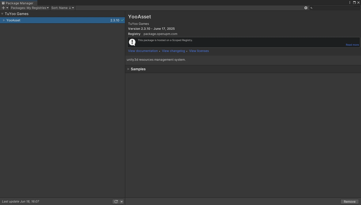 Unity使用YooAsset实现资源热更新 - 哔哩哔哩