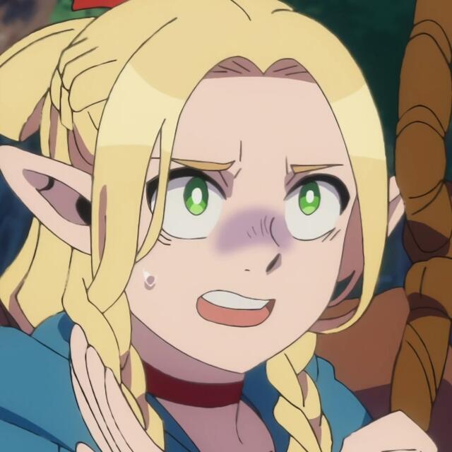 【自截／存档】《迷宫饭》——玛露西尔表情包＆头像（第一集） - 哔哩哔哩