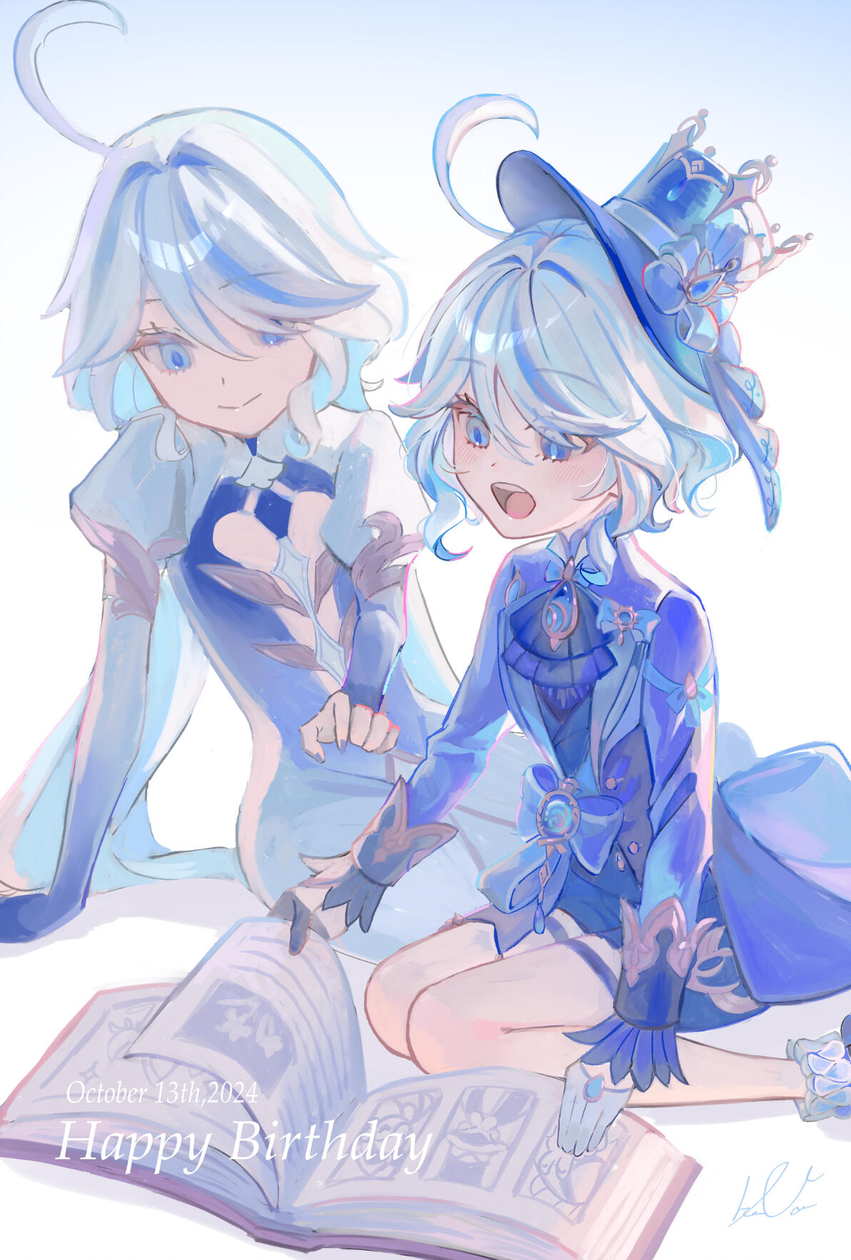 芙宁娜图片集（其十）：流量警告（400MB） - 哔哩哔哩