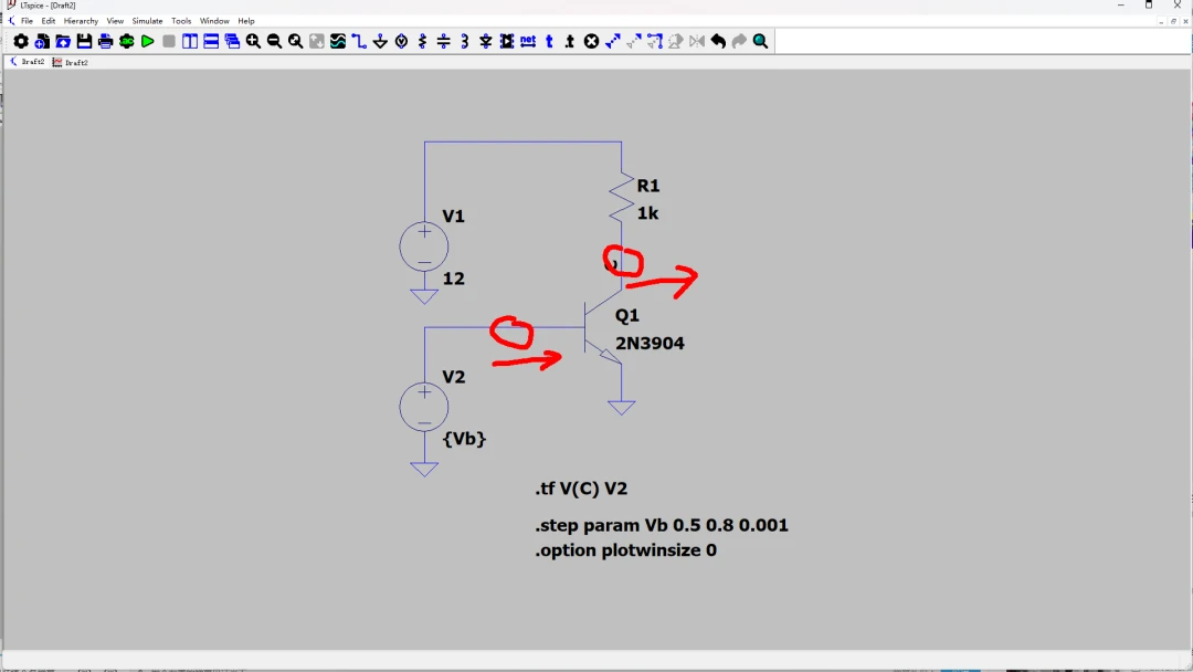 LTspice中的 .tf 命令 - 哔哩哔哩