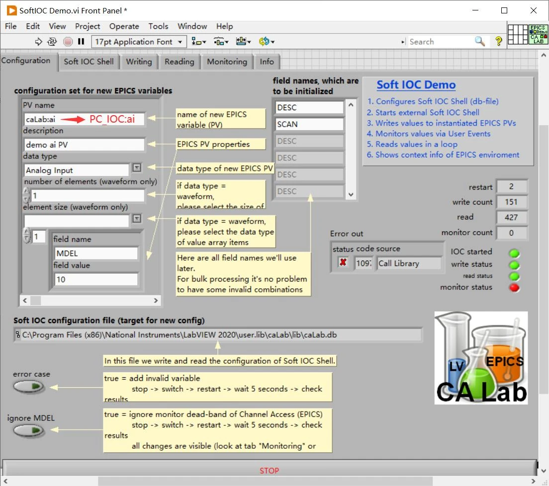 EPICS实战(上位机篇)：基于LV ZYNQ实现的EPICS通信系统(大物理) - 哔哩哔哩