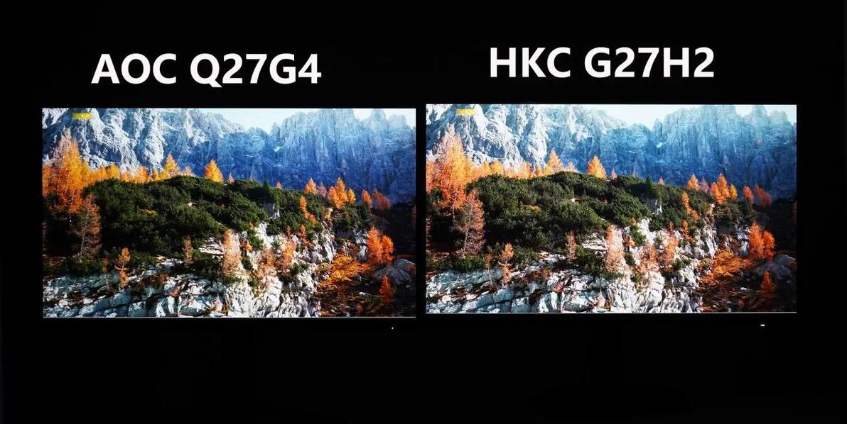 618千元预算买电竞显示器：HKC G27H2还是AOC Q27G4？实测看看！ - 哔哩哔哩