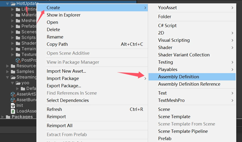 Unity使用YooAsset+HybridCLR实现热更新 - 哔哩哔哩