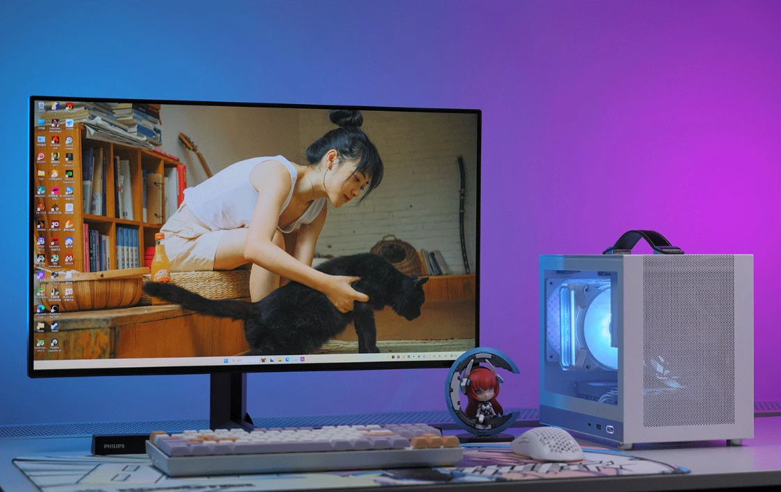 预算6K左右可以提着走的ITX小主机：14400+4060搭配闪鳞G200装机 - 哔哩哔哩