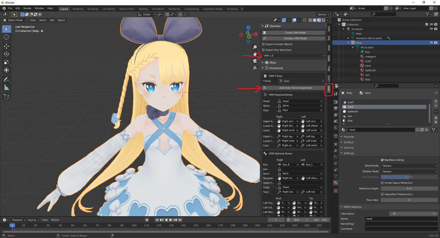 指南：将 PMX/FBX 文件转换为 VRM 格式 - 哔哩哔哩