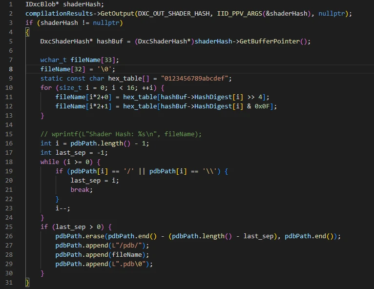 用 renderdoc 调试 dx12 shader - 哔哩哔哩