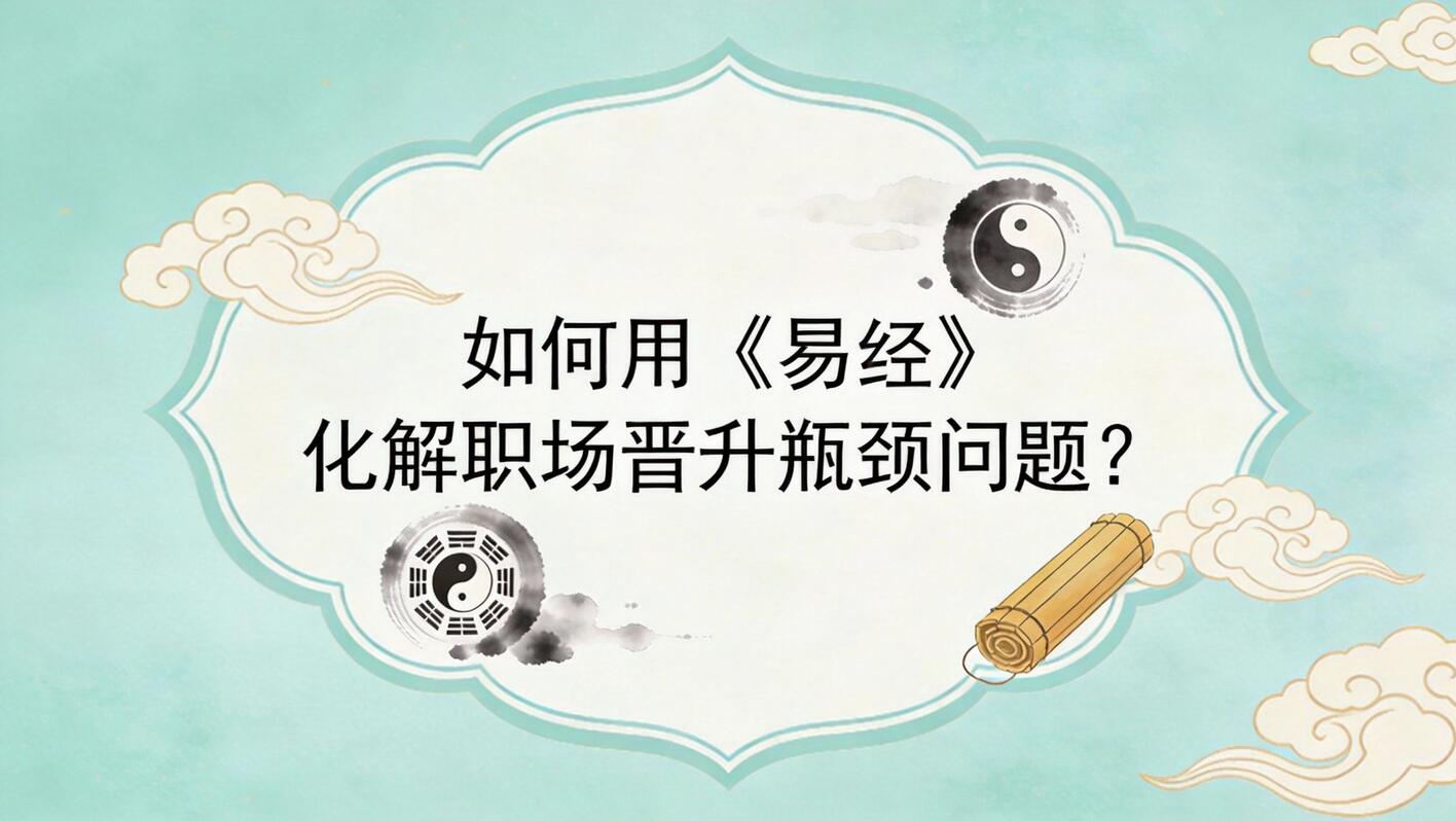 如何用《易经》化解职场晋升瓶颈问题？ - 哔哩哔哩
