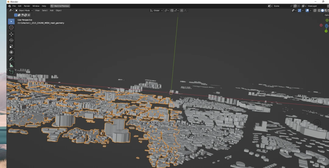 QGIS之2D建筑转3D建筑模型导入blender - 哔哩哔哩