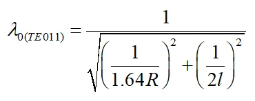 FAQ43：圆柱谐振腔TE111、TM010、TE011模式计算 - 哔哩哔哩