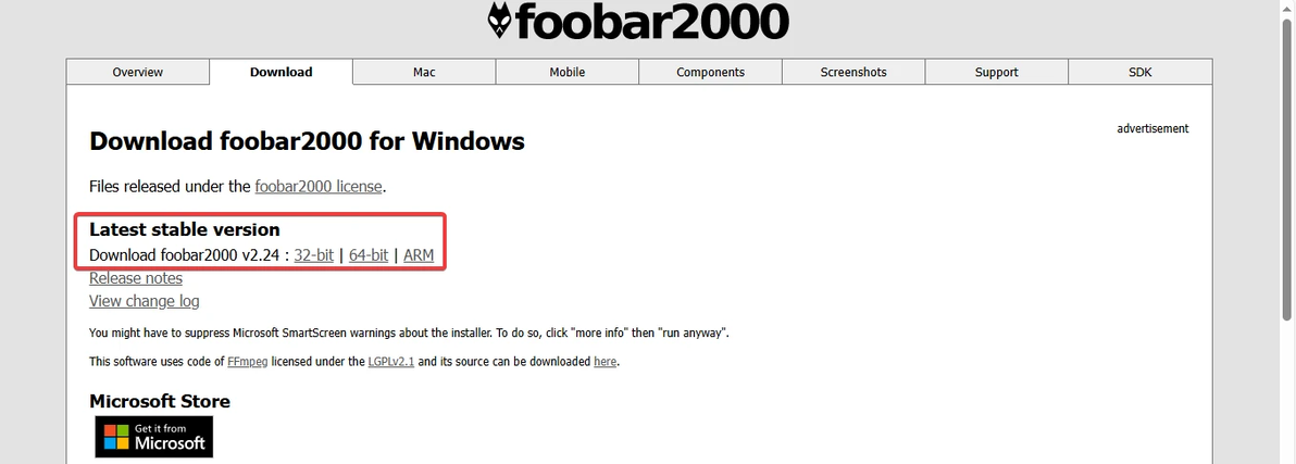 免费音频播放器Foobar2000（英文版）下载及歌词插件（ESLyric）安装 - 哔哩哔哩