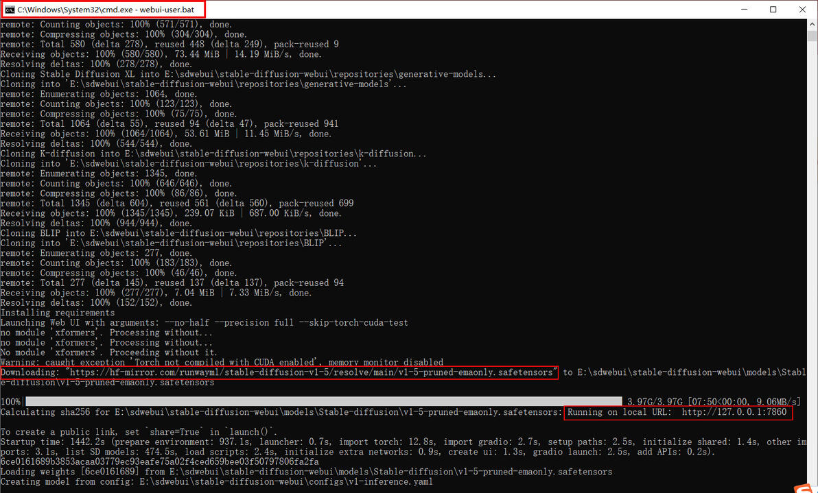 Stable Diffusion Webui本地部署一站式安装教程 纯干货 巨细 - 哔哩哔哩